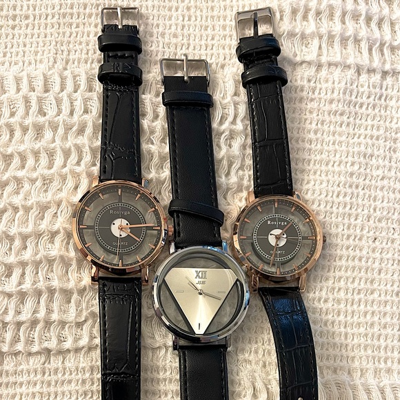 Accessories | Modern Classy Watch Bundle Needs Battery Change | Poshmark